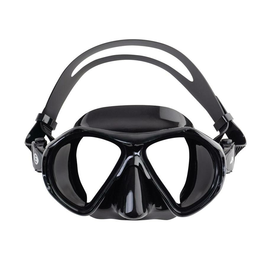 Маска для плавания Scorpena E для установки оптических линз, черная