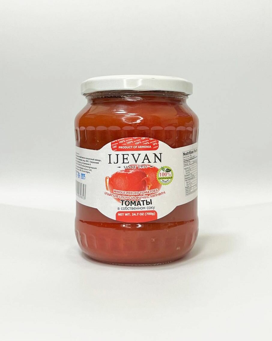Томаты в собственном соку Иджеван IJEVAN 700г
