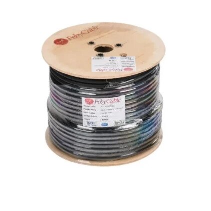 Кабель акустический на катушке Feby Cable FC425BK-100 100.0m