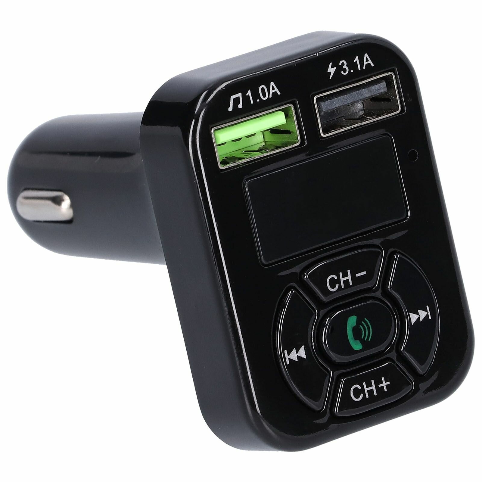 Автомобильный Bluetooth FM-передатчик Bluetooth 5,0 Беспроводной Handsfree MP3-плеер-передатчик для карты памяти U Disk
