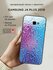 Чехол на Samsung Galaxy J4 Plus 2018 / Самсунг J4 Plus 2018 с принтом "Капли на ...