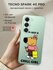 Чехол на Tecno Spark 40 Pro / Текно Спарк 40 Про с принтом "Just a chill girl 1 ...