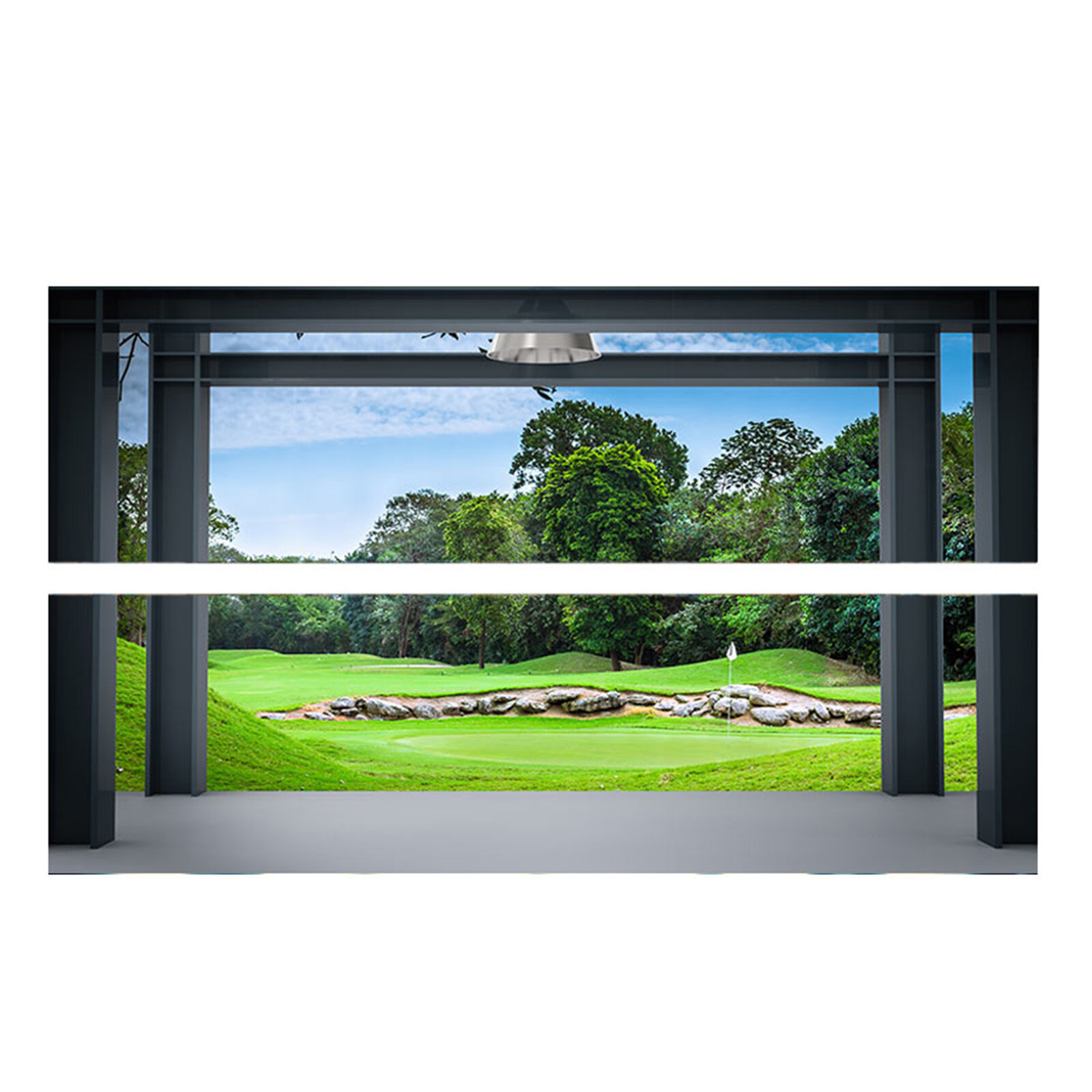 Пастбища 3D Изголовье Кровати Наклейка На Стену Художественная Виниловая Прикроватная Наклейка Настенная Роспись Декор Спальни