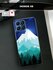 Чехол на Honor X8 / Хуавей X8 с принтом "Синяя снежная гора", прозрачный