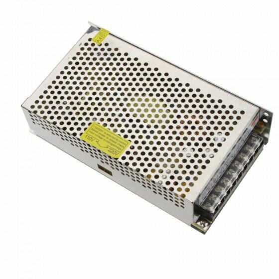 Трансформатор 240 Вт AC110-220V DC12V 20A, для светодиодных лент, гирлянд и декоративного освещения