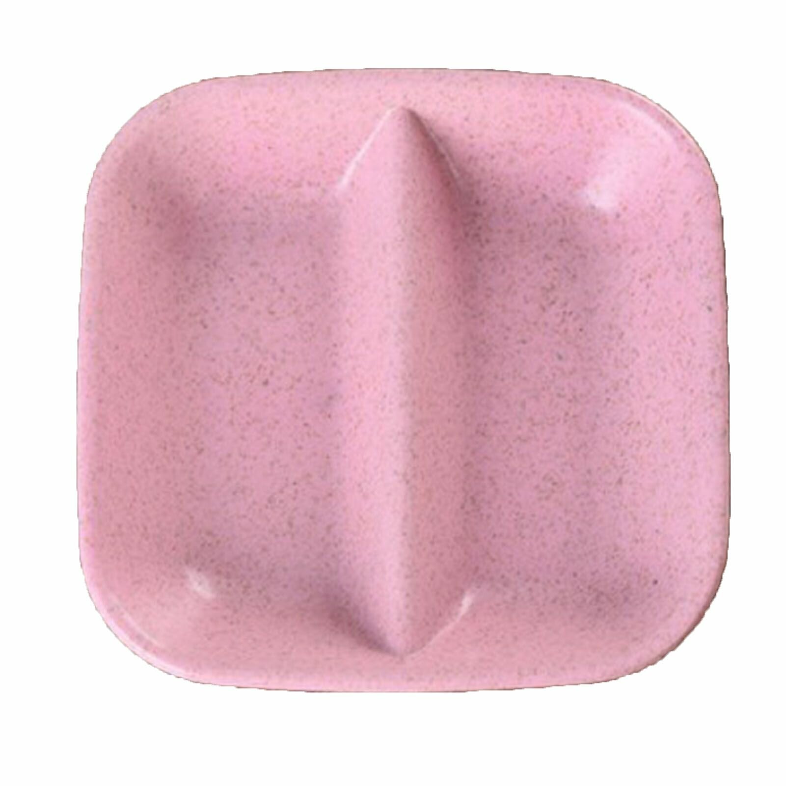 Чаша для соусов из пшеничной соломы (розовый цвет) соломы (розовый цвет)