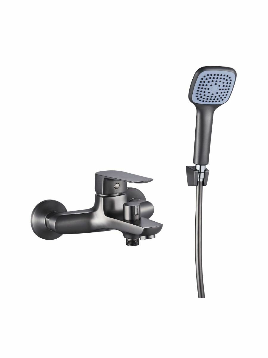 Melodia Della Vita Смеситель ванна MELODIA Samba картридж д.35мм короткий излив c акс. оруж. сталь MDV30840gn