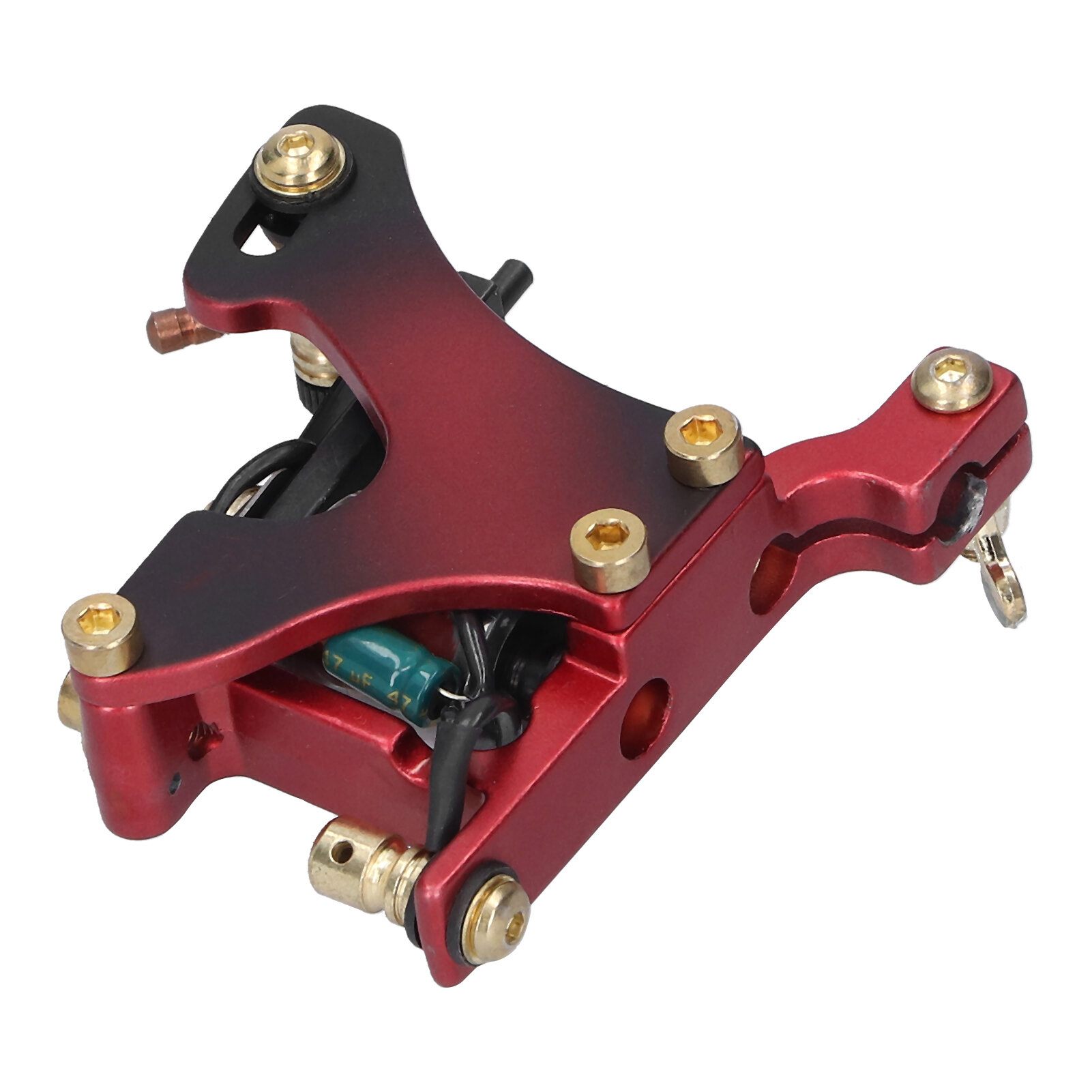 10 Wrap Coil Tattoo Machine Liner Shader Body Art Тату-устройство для татуировщикаКрасный