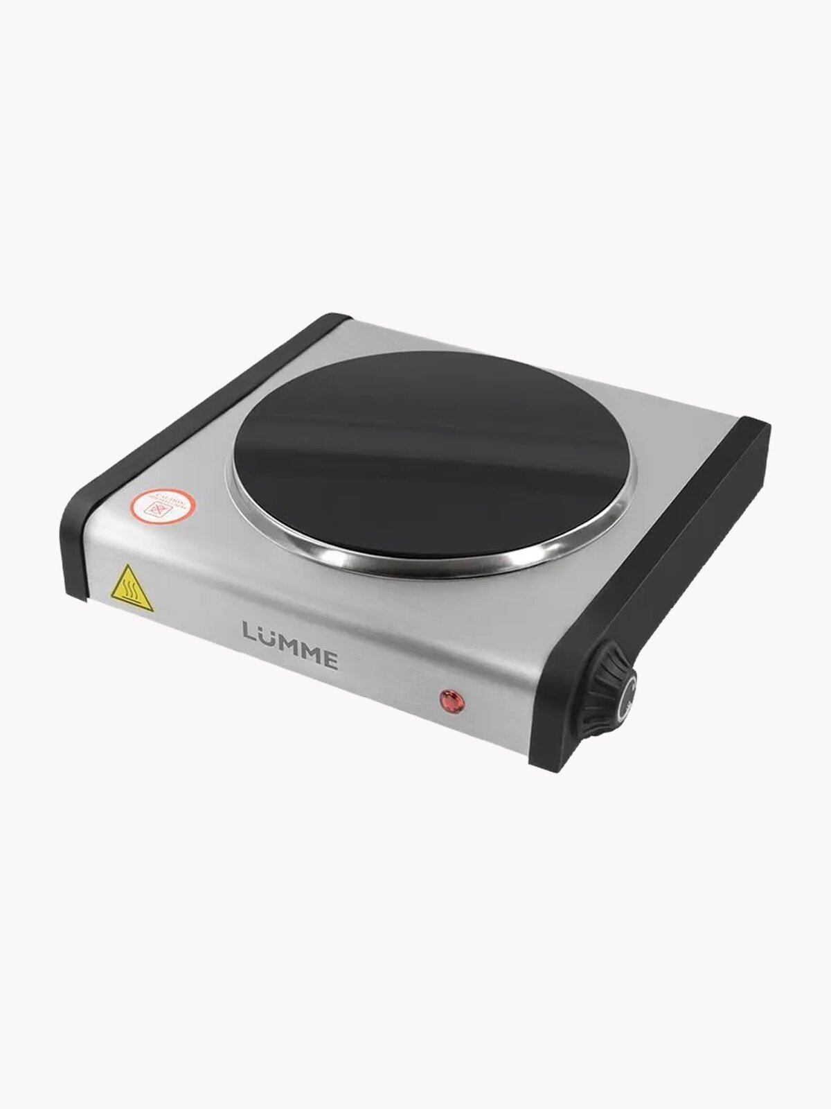 Плита электрическая инфракрасная LUMME LU-3636 NEW черный/матовая сталь