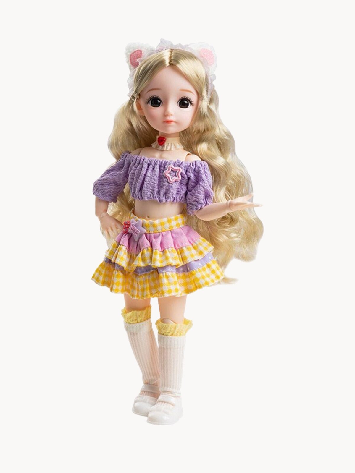 Кукла шарнирная для девочки TrendToys кукла на шарнирах большая 30 см