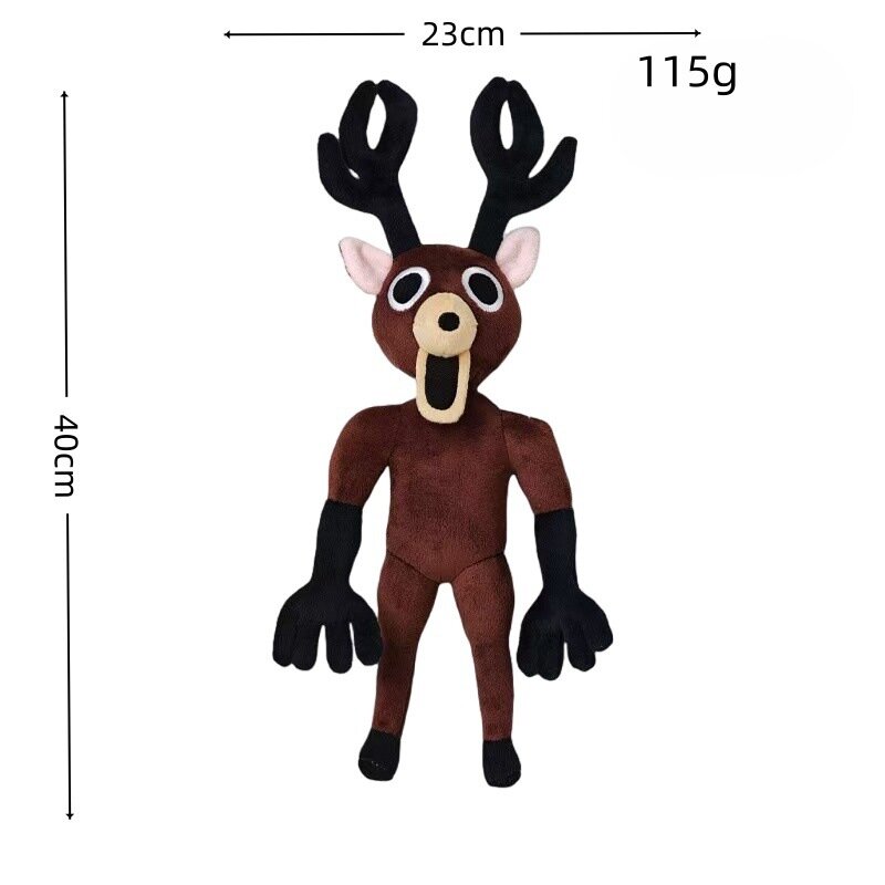 Трансграничный новый продукт, игра ужасов 99 ночей, периферийная кукла лося, 99 ночей, лежачая поза, плюшевая игрушка лося