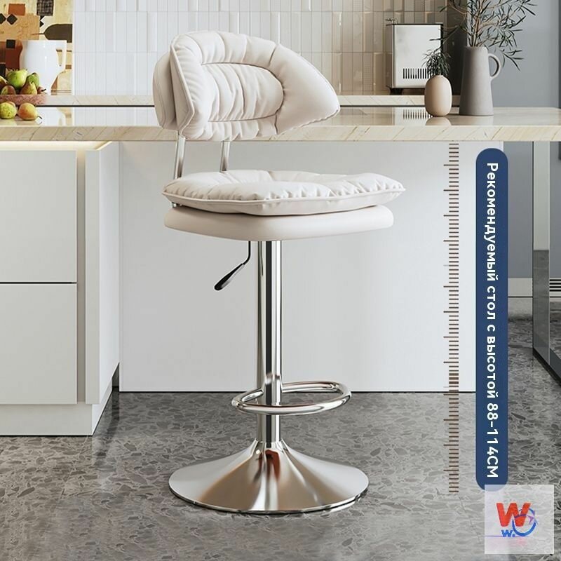 Современный упрощенный стул может быть придвинут к барному стулу-10.24bandao