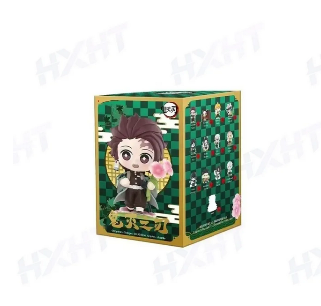 Клинок Рассекающий Демонов Цветы Рождения Серия Фигурки Кровь призрака рождается, когда цветок делает слепую коробку.