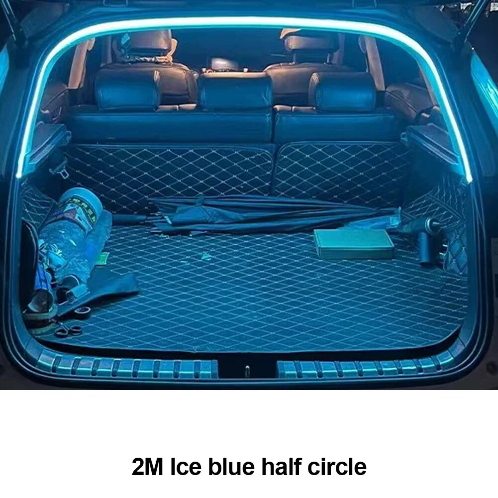 Светодиодная лента в багажник 2M Ice blue