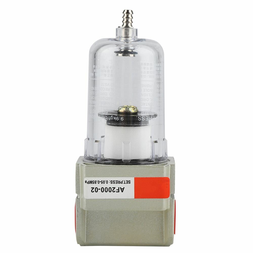 Воздушный фильтр 1/4 дюйма для компрессора, сменный очиститель влагоуловителя AF2000-02, простая установка и обслуживание