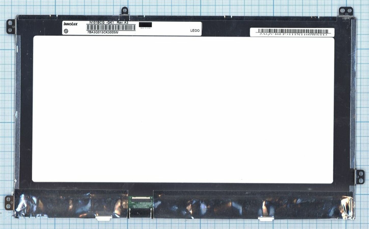 Матрица совместимая с N101BCG-GK1 Rev. A3, Диагональ 10.1, 1366x768 (HD), Светодиодная (LED)
