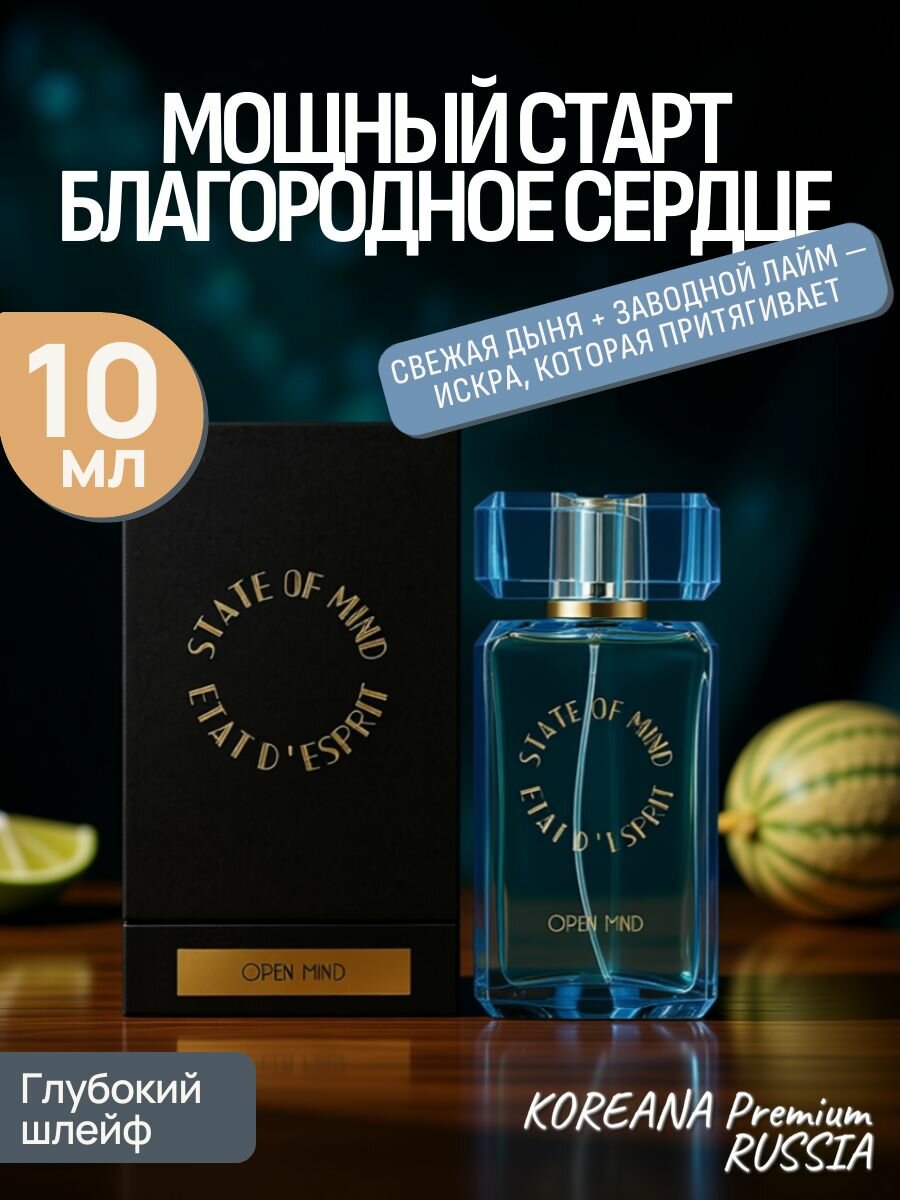 State Of Mind Парфюмерная вода Open Mind 10 мл
