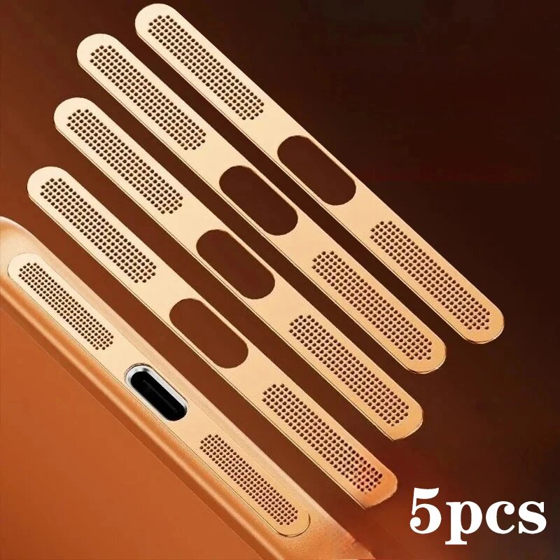 Сетка для iPhone 17 Pro Orange, защита динамика и порта