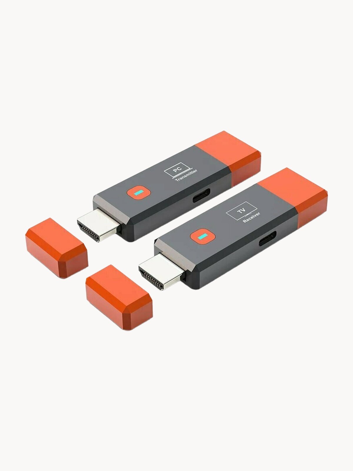 Беспроводной ТВ-стик WDYAJ 4K 1080P 50M, TX and RX