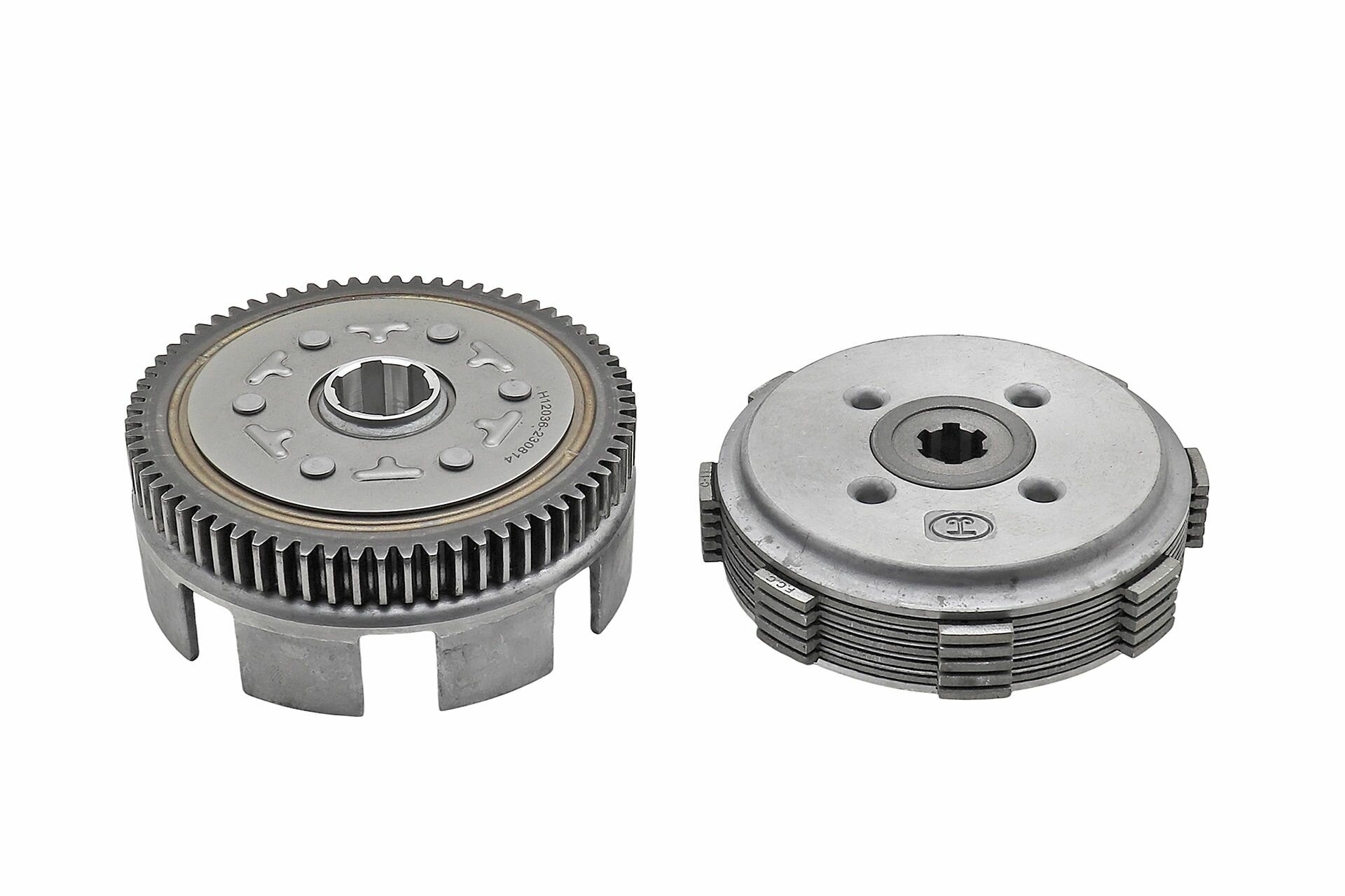 Сцепление в сборе 156FMJ (YX140); TTR150, KAYO-140, JMC, YCF