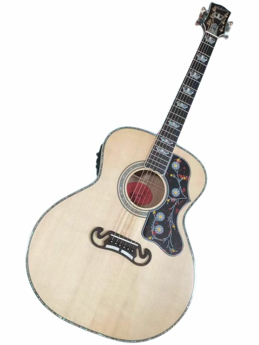 Гитара 6 струн, Gibson Monarch - Материал: Полный лист (ель + персиковое сердце) - Размер: 42 дюйма