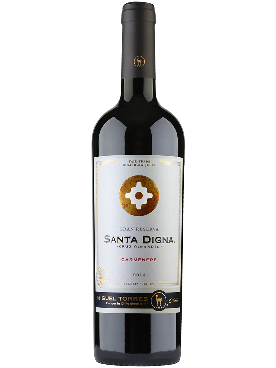 Вино Torres "Santa Digna" Gran Reserva Carmenere, красное, сухое, 0,75 л, Чили