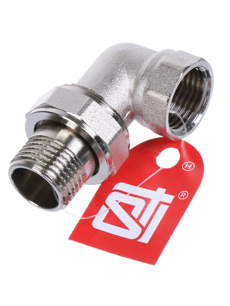 Американка 1/2', Г-Ш, никель, угловая, STI