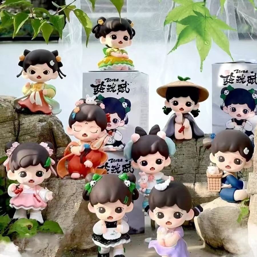 Серия подарочных коробочек-сюрпризов Zoora Linglongfu третьего поколения от TNTSPACE – это подарочные коробочки-сюрпризы Baby Zoora 3-го поколения.