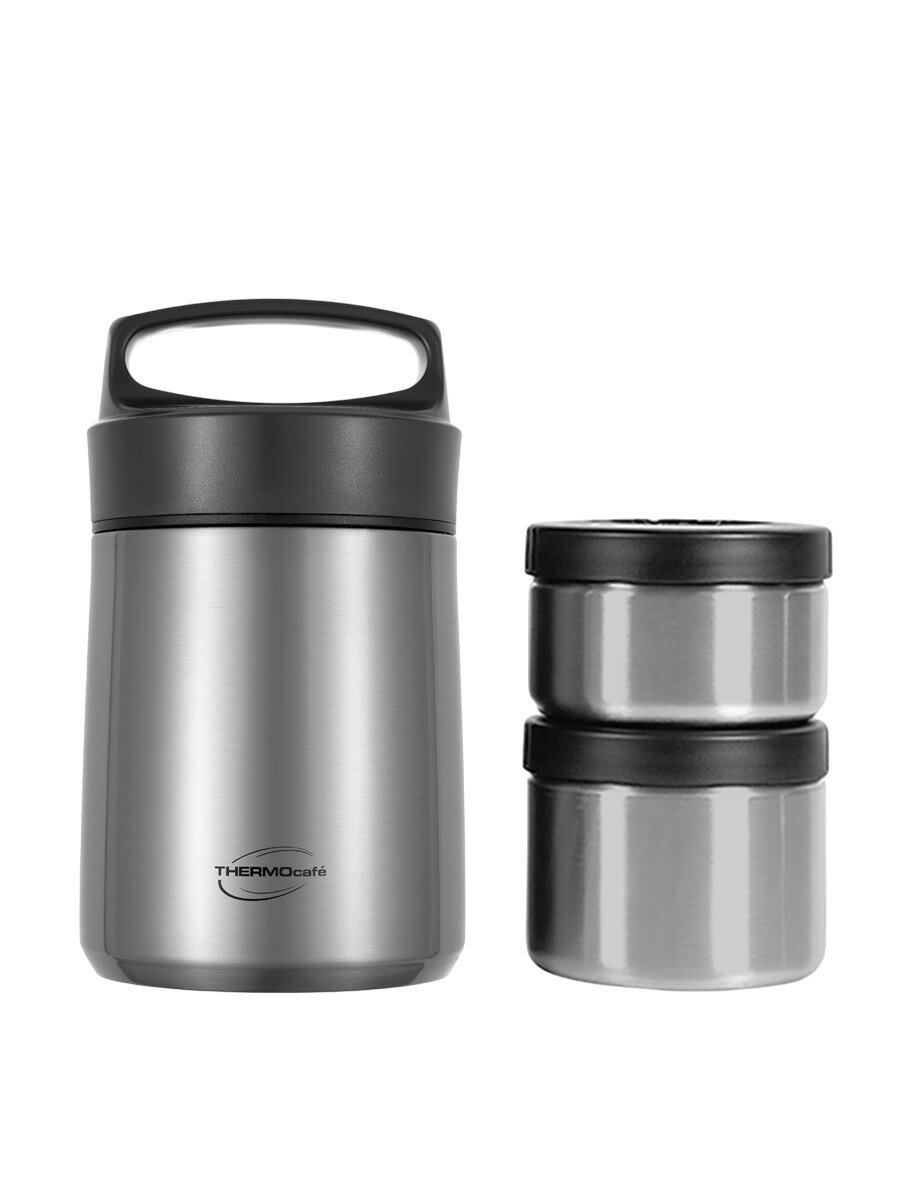 Термос с двумя контейнерами Thermos 1,48 л, нержавеющая сталь, цвет серебристый