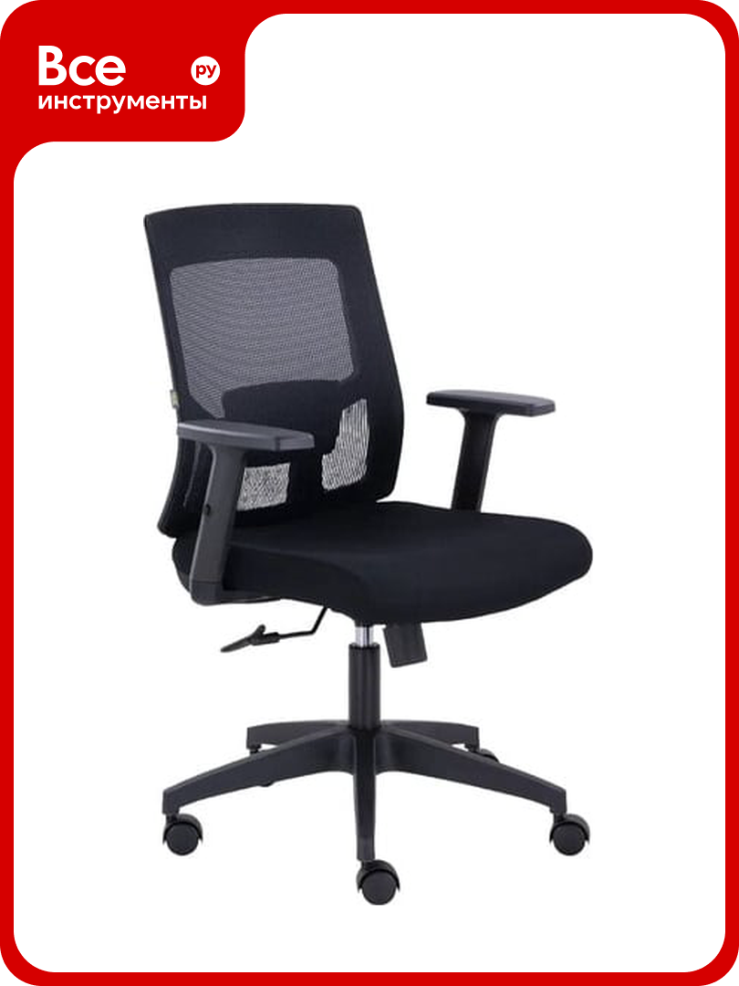 Кресло UTFC Кофу М-231 черный пластик черный ПУ-00033590