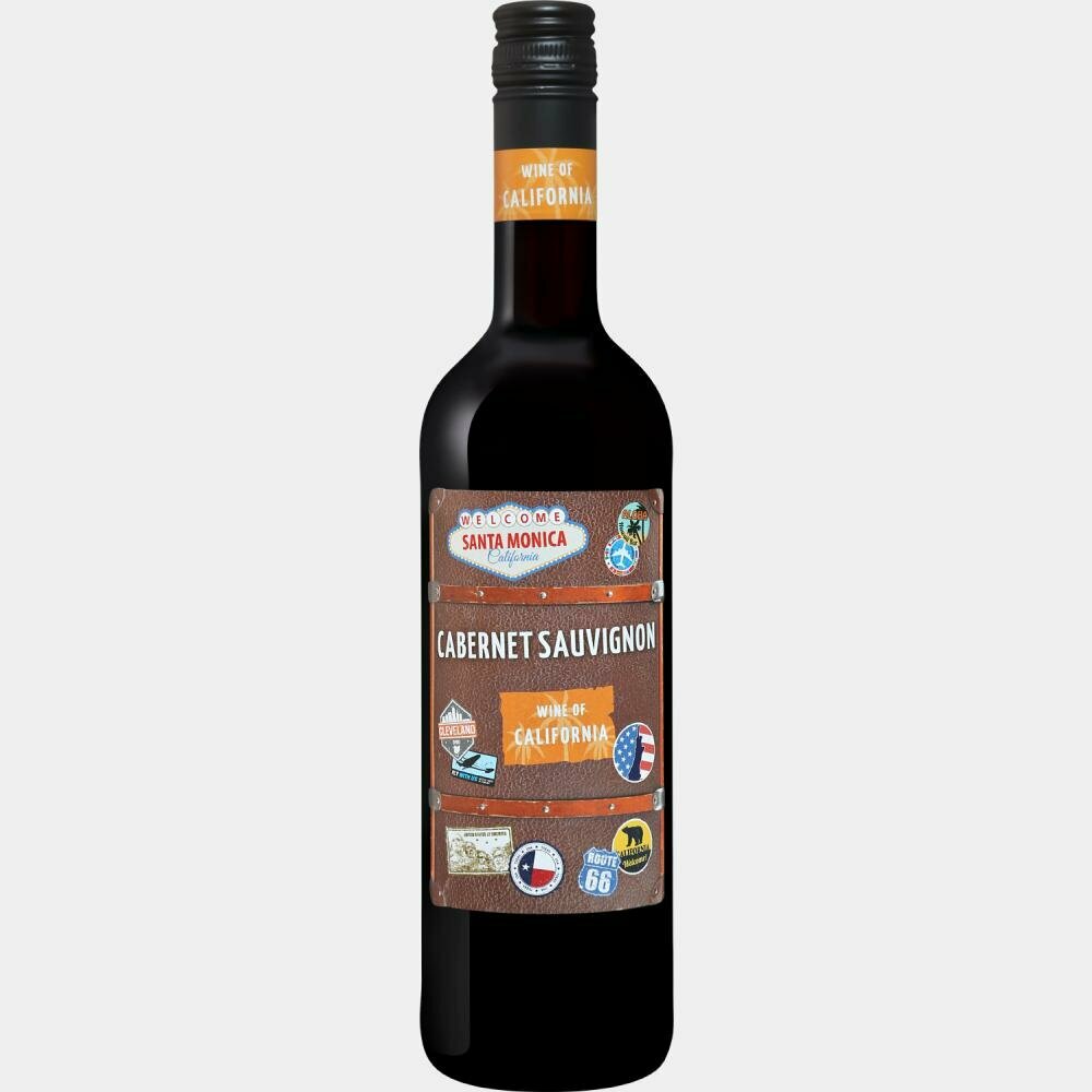 Вино красное сухое Каберне Совиньон Санта Моника 0.75 л. США