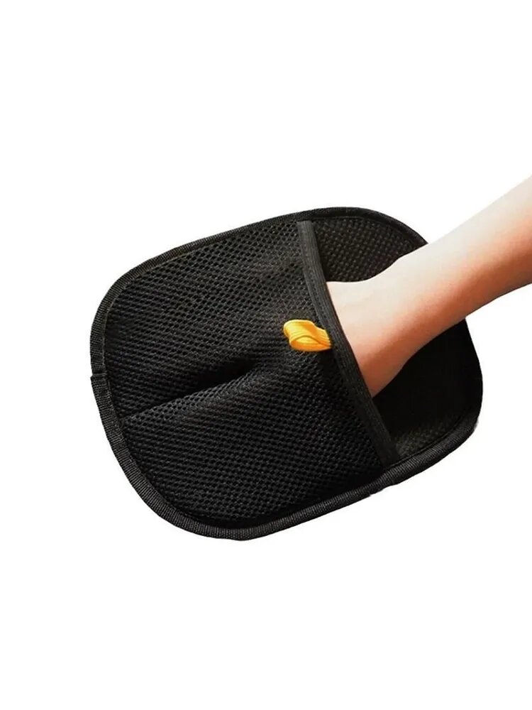 Pet электростатические перчатки для удаления волос