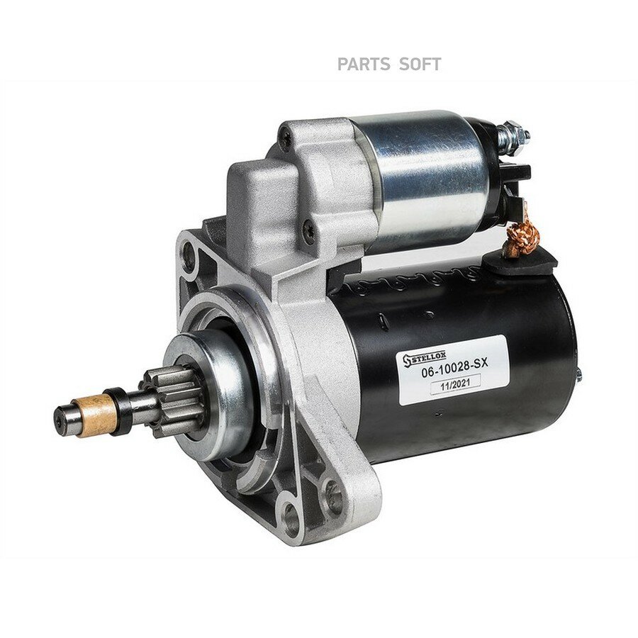 Стартер! 12V 1.1kW 9T\ Chery Amulet 1.6i 03>, VW Golf/Passat/Vento 1.4-2.0 91-05 от официального дистрибьютора, STELLOX, артикул 0610028SX