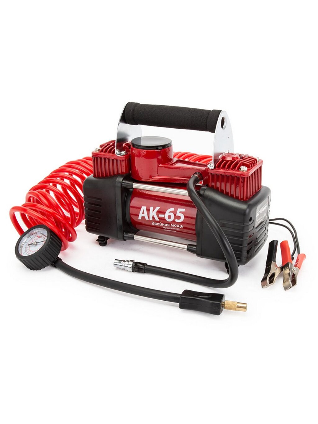 Автомобильный компрессор Autoprofi АК-65 65 л/мин 10 атм