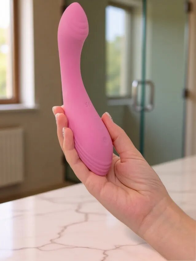 Вибратор Satisfyer G-Force, для точки G, 12 режимов, розовый