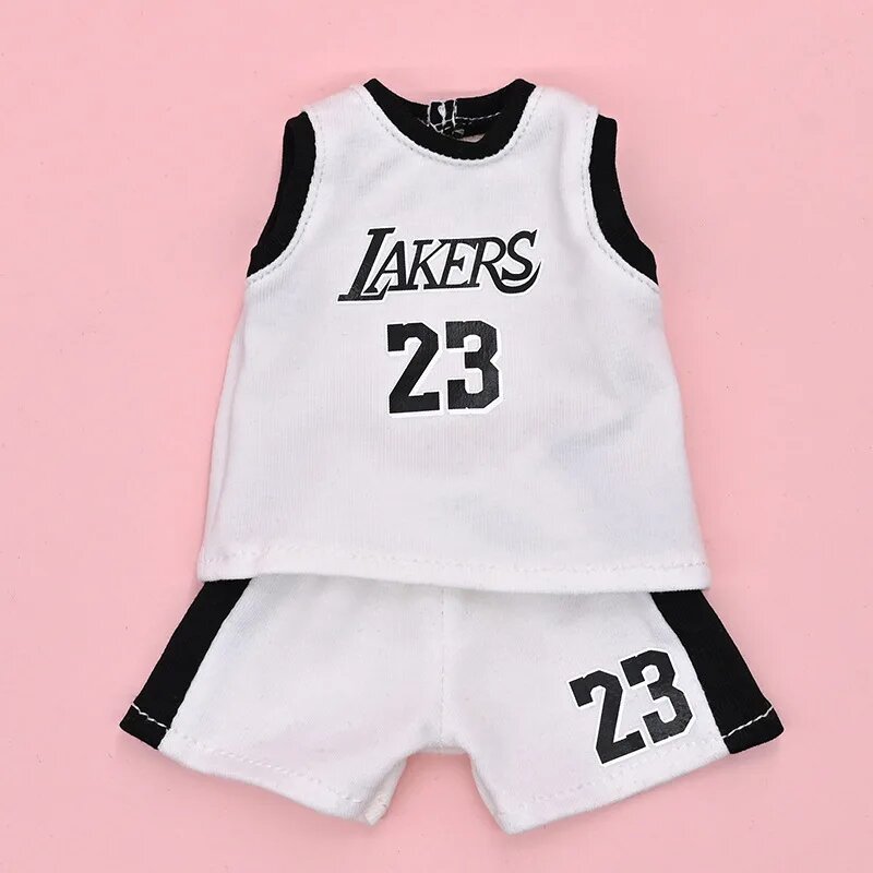 Спортивный костюм для куклы 1/6, Lakers, 23, белый, Color: A (2)