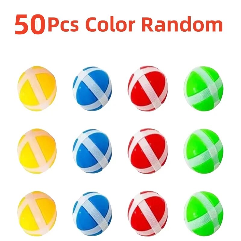 Детские липкие мячики 50 шт.