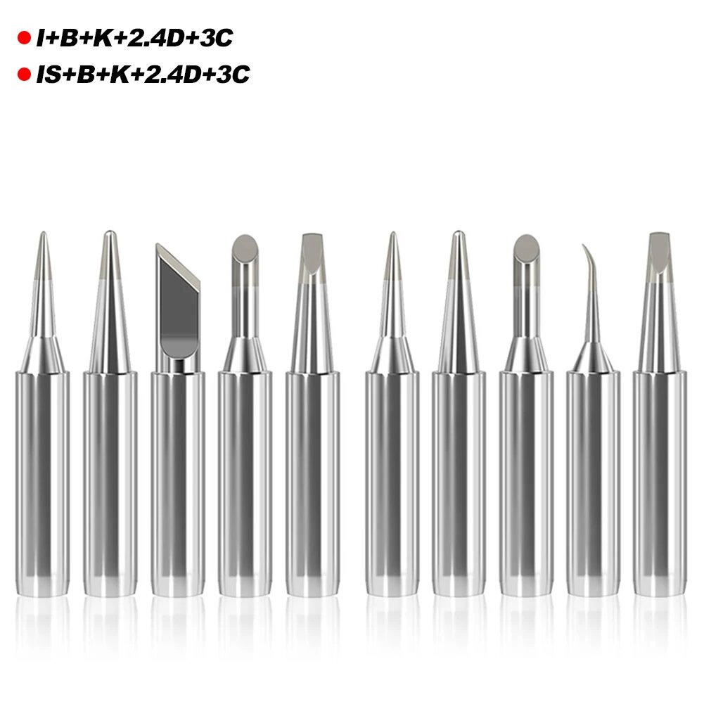 Набор паяльных жал 5 шт. ANENG, Цвет: 10pcs