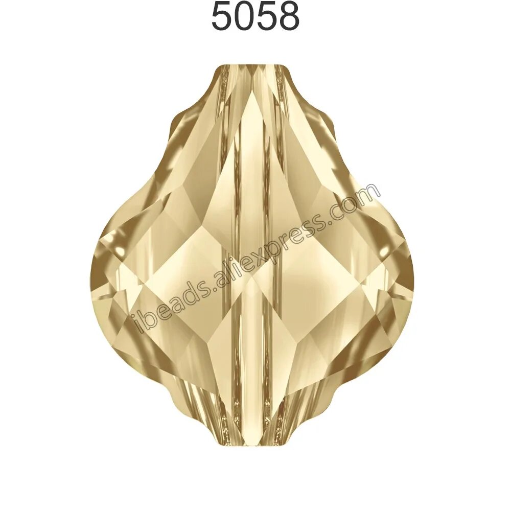 Бусины из австрийского хрусталя в стиле барокко Crystal 001 GSHA