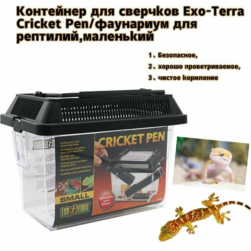 Контейнер для сверчков Exo-Terra Cricket Pen/фаунариум для рептилий, маленький -kpa