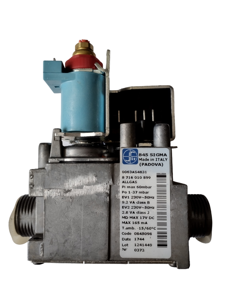 Газовый клапан Sit 845 Sigma арт.0845098 для настенного котла Beretta/Bosch/Buderus пр-ль Sit Group (Италия) оригинал