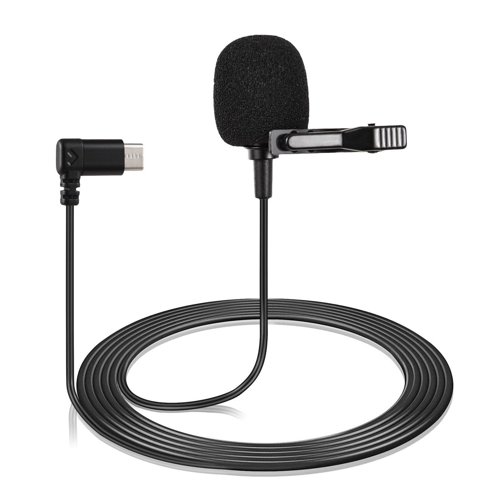 SJCAM Спортивная камера Микрофон-петличный микрофон Plug and Play 360° Всенаправленный звукосниматель Шумоподавление Внешний микрофон Замена для камеры SJCAM SJ20/ C200PRO