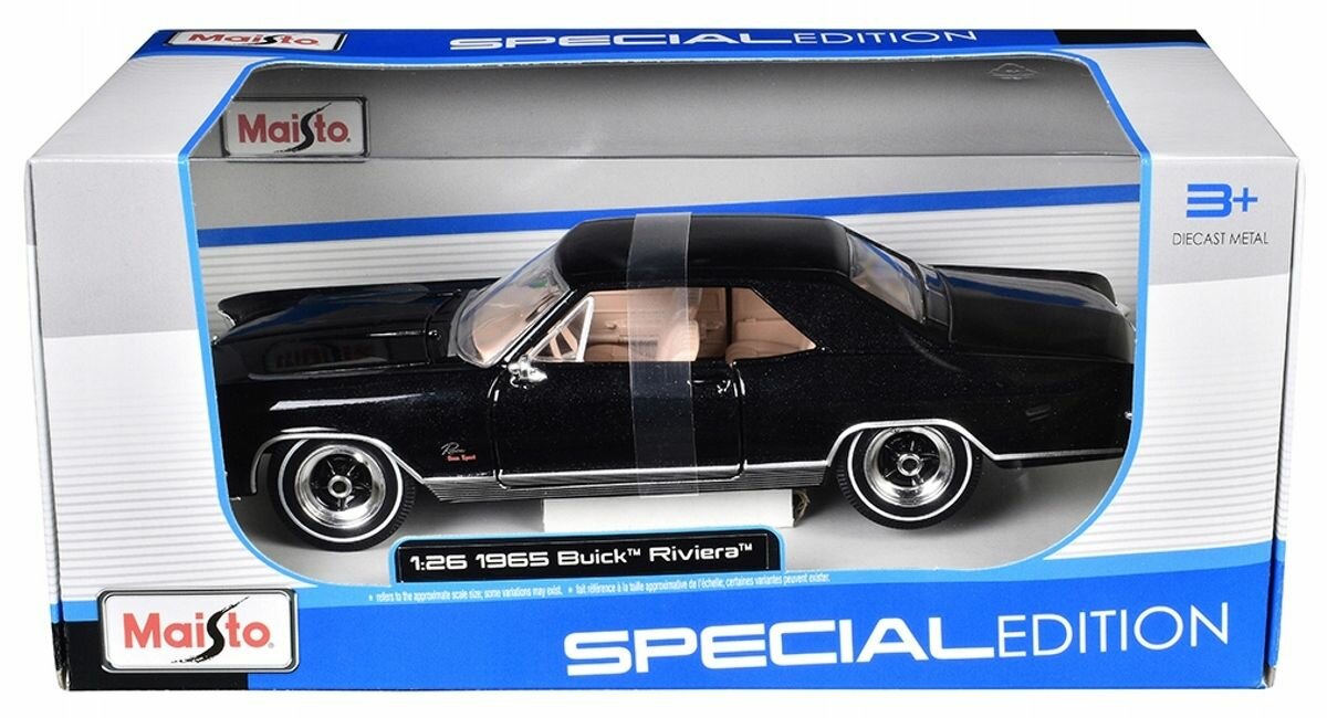 Игрушечный транспорт Maisto- Машинка Buick Riviera 1965, 1/26 - 31214