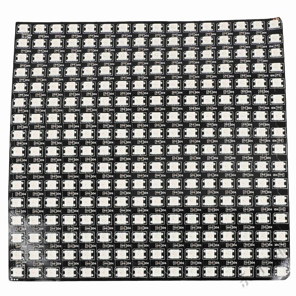 WS2812 RGB светодиодная матричная панель с индивидуальной адресацией, гибкаяY