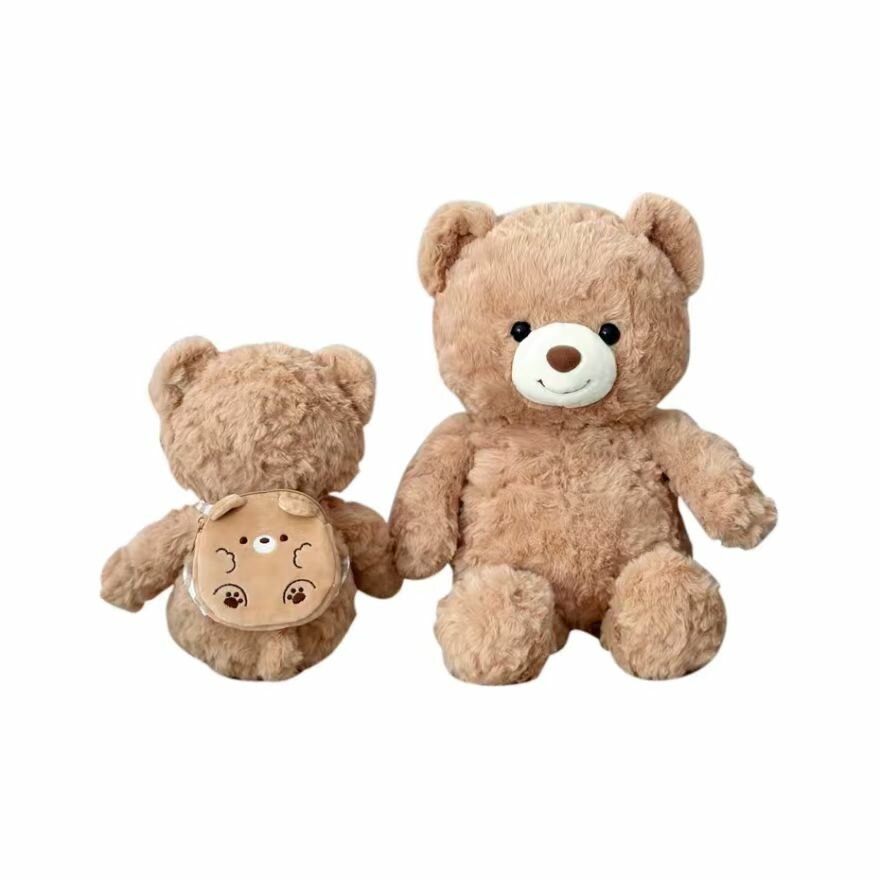 Плюшевая игрушка-рюкзак унисекс OU DI PIG Run Run Bear Backpack Style, 30CM EU