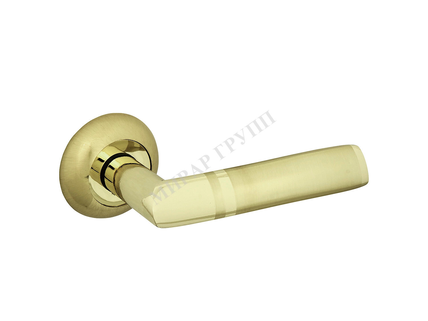 Дверная ручка Фабрика замков FZ 02 матовое золото