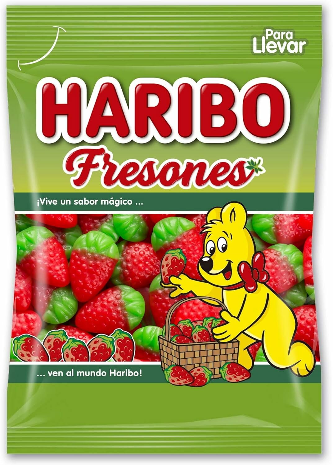 Мармелад жевательный Haribo / Харибо Клубника, 100 гр. (Испания)