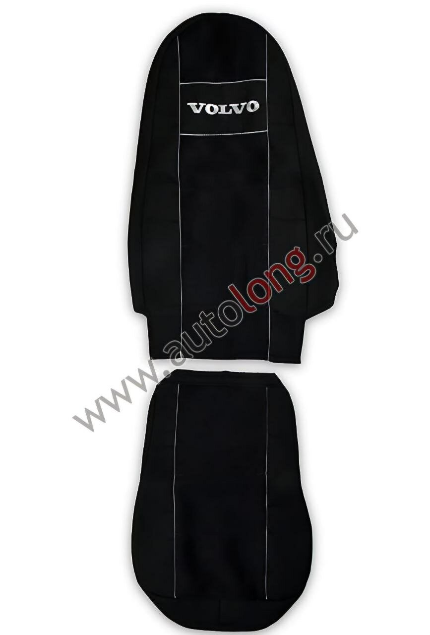 Чехлы-сиденье RENAULT PREMIUM 2007, для грузовика, 1 ремень, черные