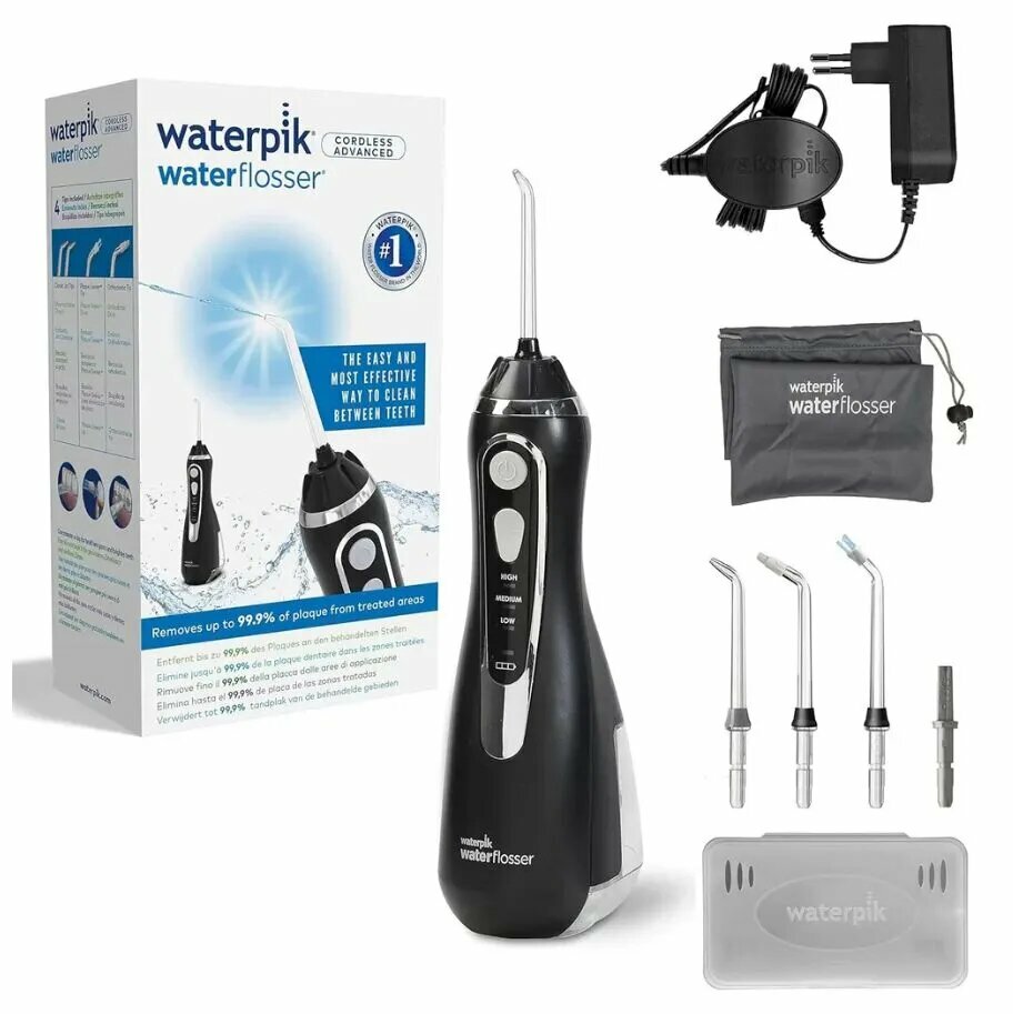 KNOW EASY-Ирригатор полости рта Waterpik WP-562DC/EU/CD Cordless Advanced