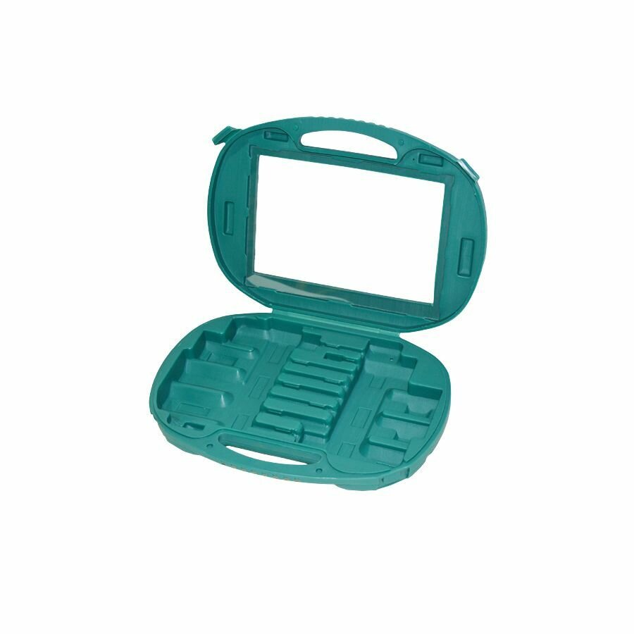 Кейс органайзер для хранения отверток на 8 предметов с окошком AIST K801608 пустой